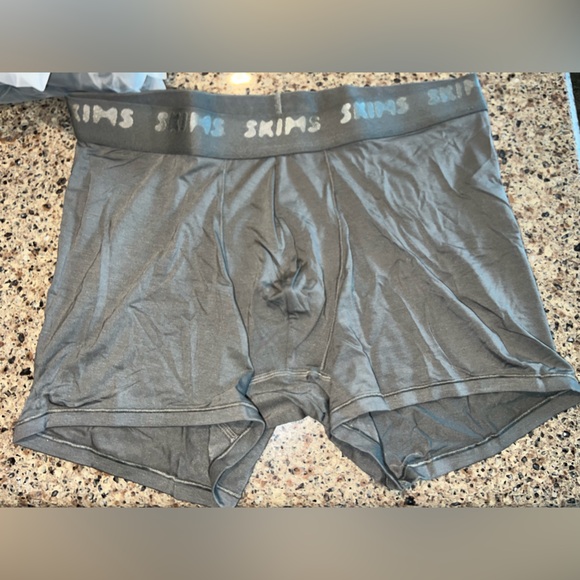 SKIMS | Underwear & Socks | 9 Skims Gunmetal 3 Inch Boxer Briefs | Poshmark
